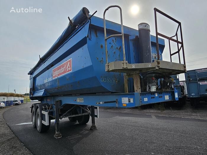 Langendorf C 3 | 2 axle tipper trailer | Saf axles drum | 20 mtr 3 poluprikolica kipera