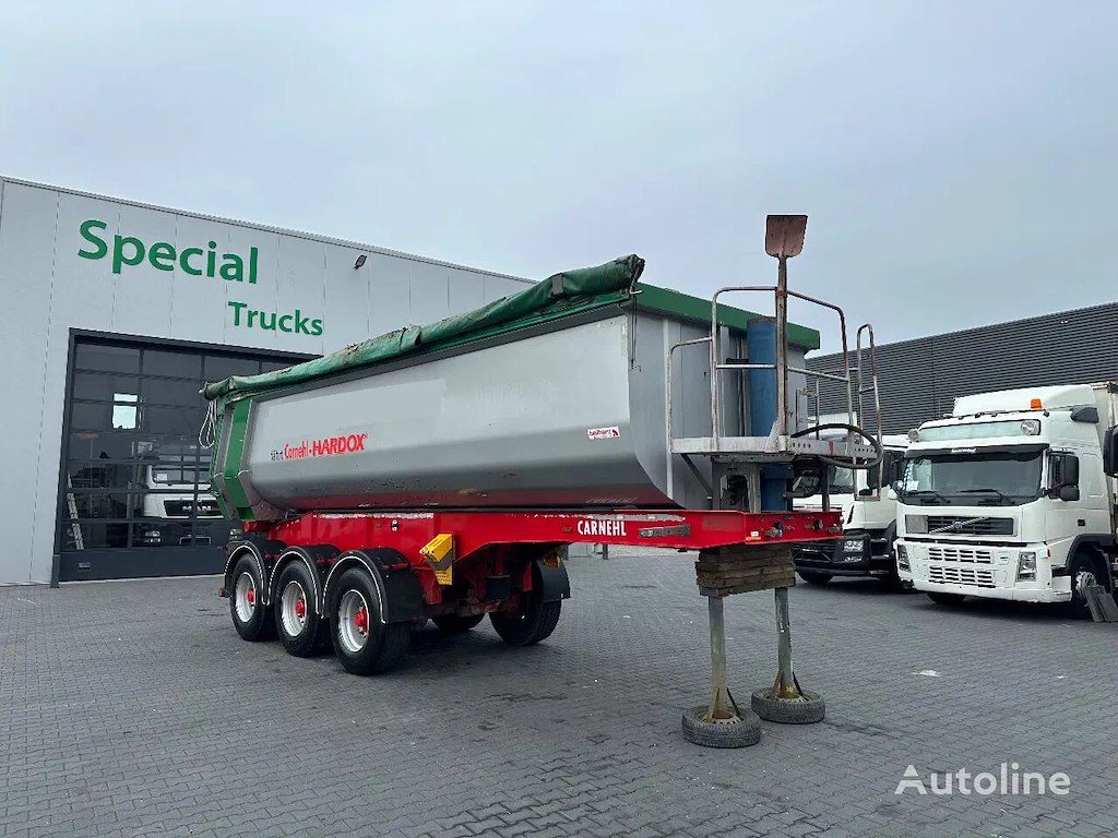 Carnehl 3 Axle kipper trailer (HARDOX) poluprikolica kipera