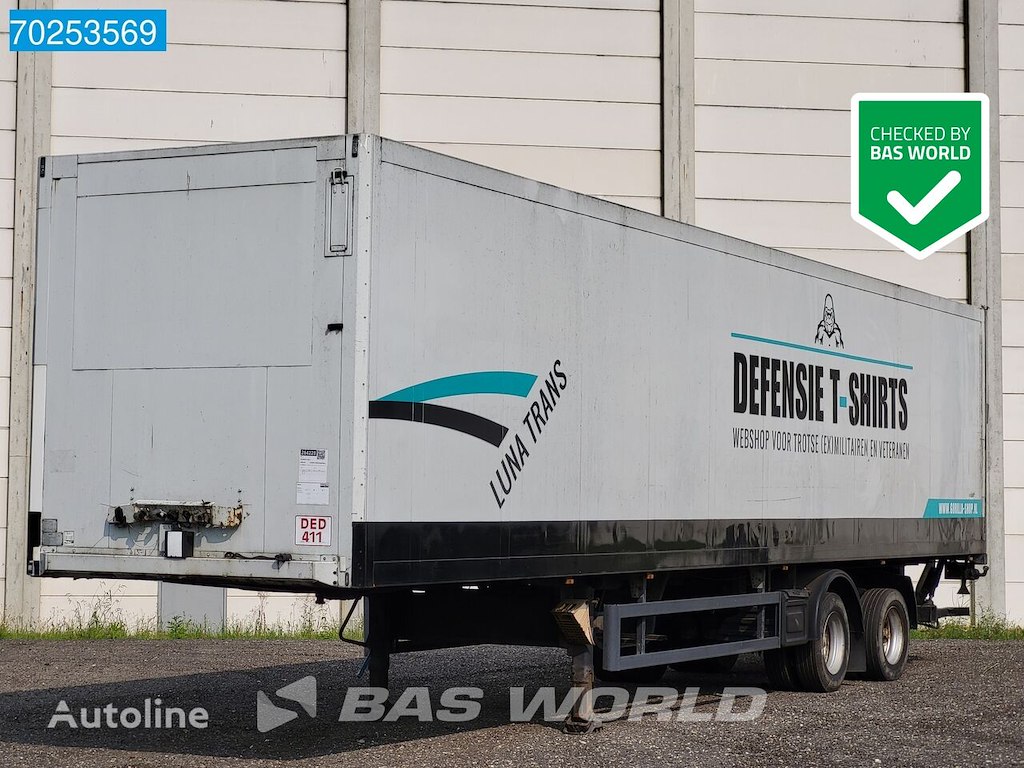 Schmitz Cargobull SK020 NL-Trailer Lenkasche furgon poluprikolica