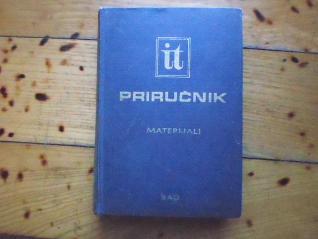 PRIRUČNIK - MATERIJALI ILUSTROVANO