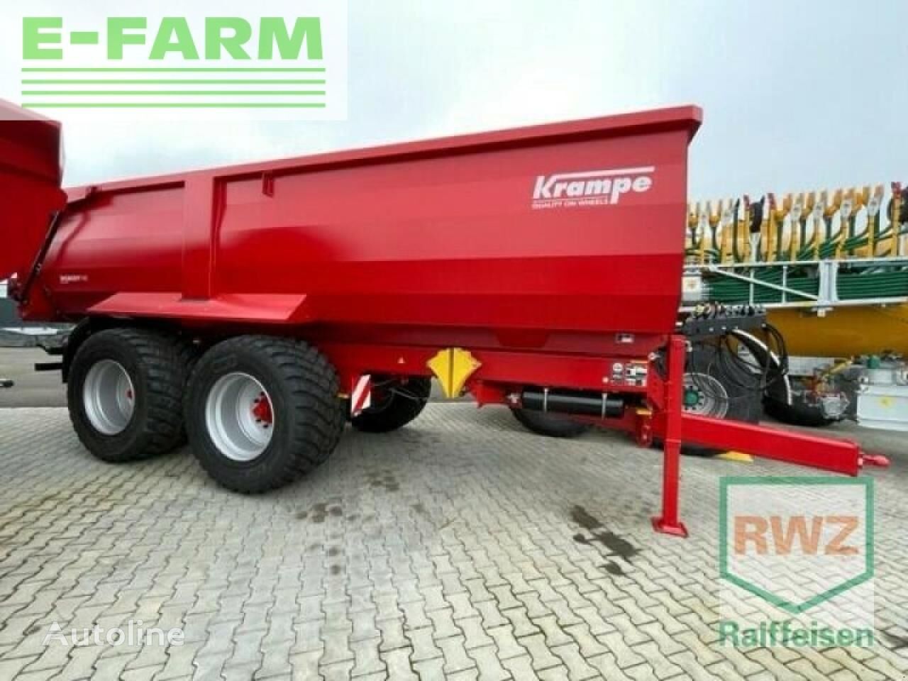 Krampe bb 740 prikolica platforma