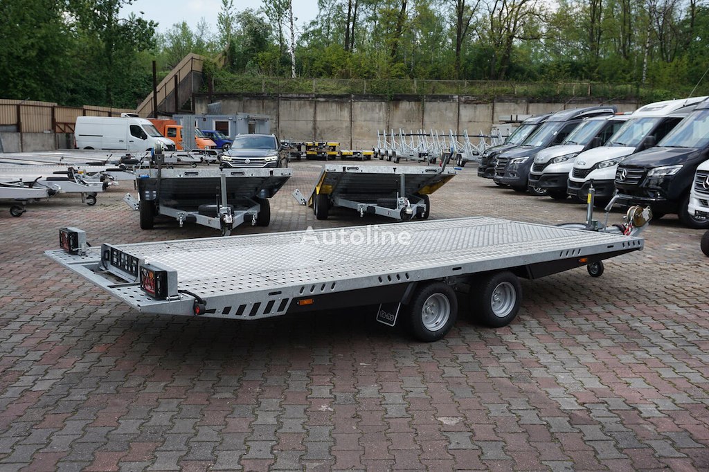 Nova TA-NO NEU AUTOTRANSPORTER Anhänger TA NO Gravity LOW–2.700 KG - 4.5 M prikolica autotransportera