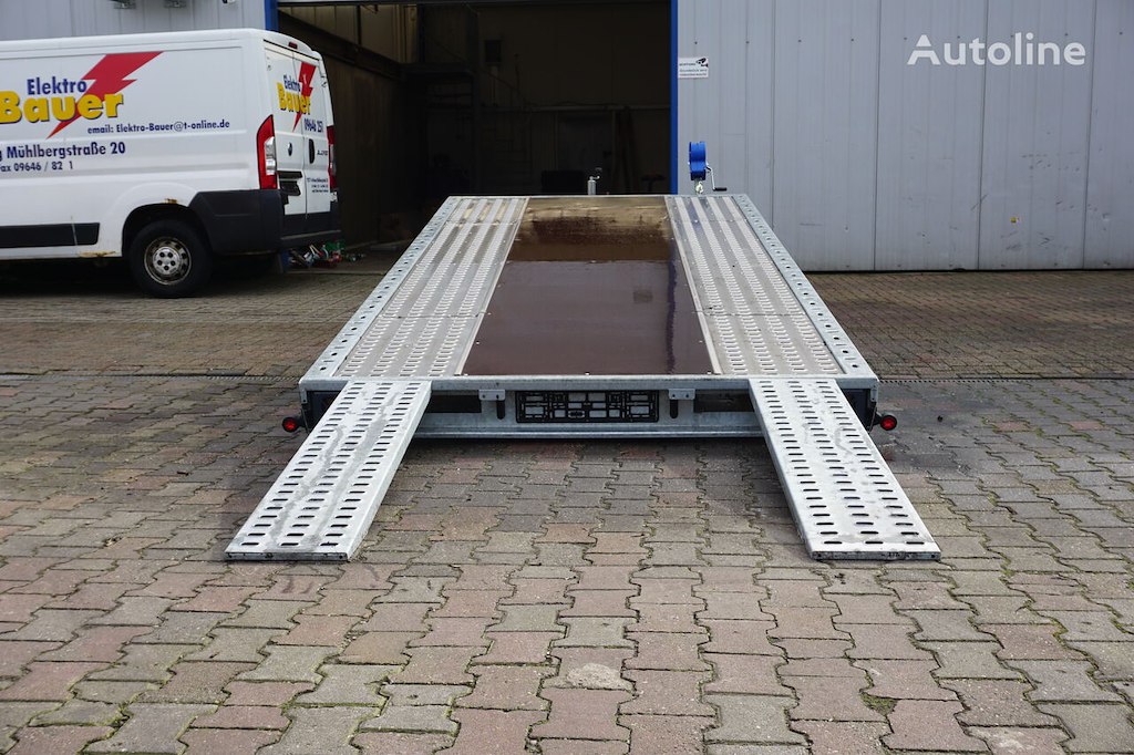 Nova TA-NO Autotransporter Anhänger Gravity, kippbar 4,5 x 2,1m 2.700 KG, 2 prikolica autotransportera