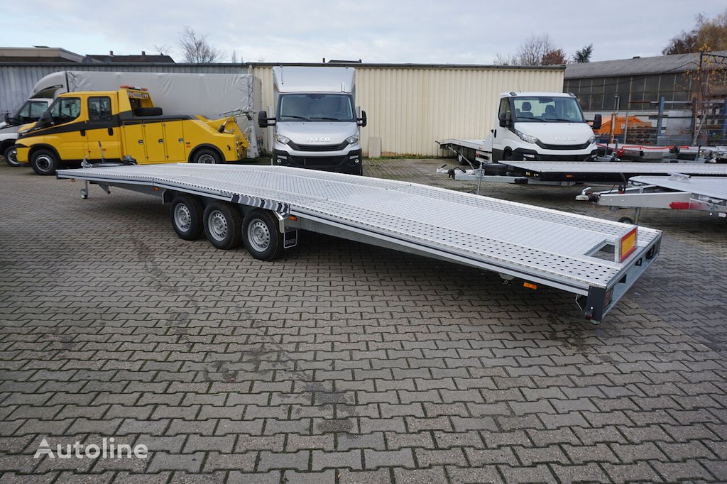 Nova TA-NO 3,5 T NEU Autotransporter TA-NO Trio 8,5 x 2,3 m für 2 Autos , B prikolica autotransportera