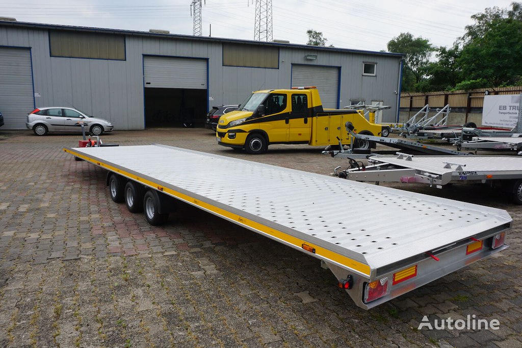 Nova Gromex Neu Autotransporter Anhänger Vollalu 8,5 m für 2 Autos 3.500 KG- prikolica autotransportera