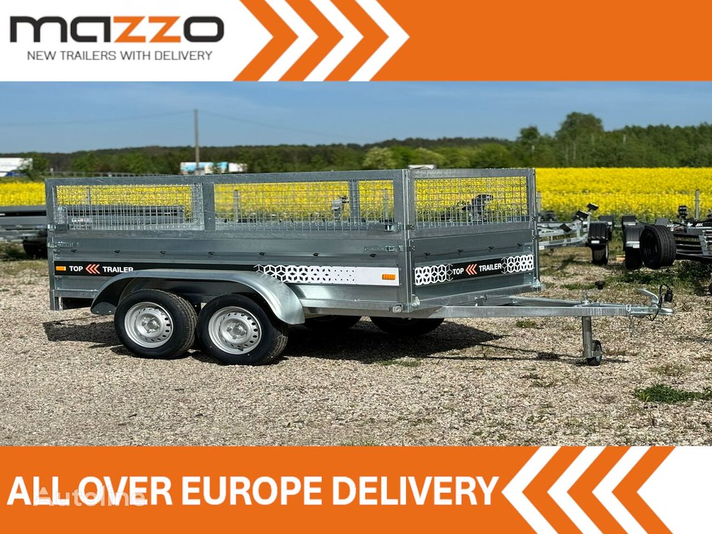 Nova Top Trailer TT25/2 Max 251x135x95cm double-axle trailer with mesh side exten auto prikolica