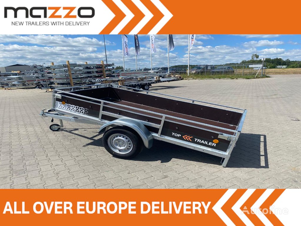 Nova Top Trailer TT25 252x135x39 Single-axle trailer with plywood boards GVW 750 auto prikolica