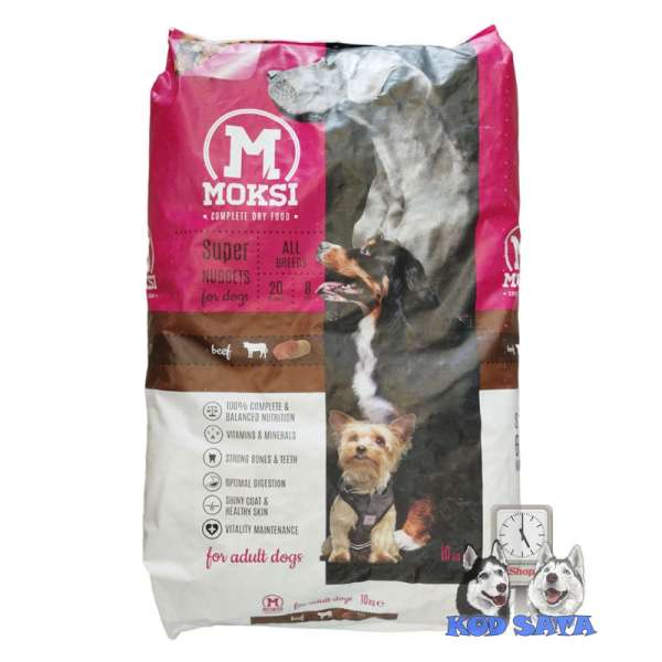 Moksi Hrana Za Pse, Govedina 10kg