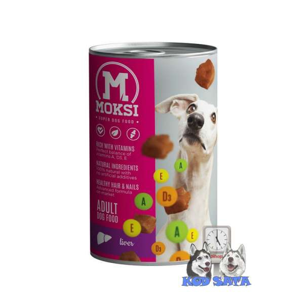 Moksi Konzerva Za Pse, 12xJetra 1240g