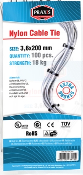 VEZICA PVC 200 x 3.6 mm 100kom