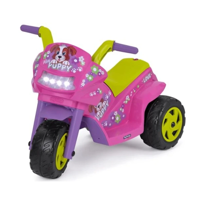 Peg Perego Mini Puppy motor na akumulator, Roze