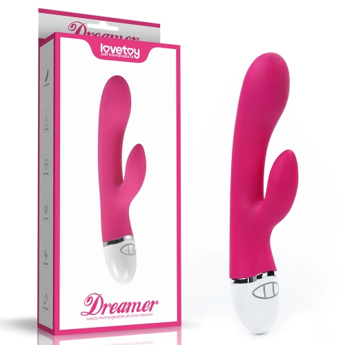 Lovetoy Dreamer Vibrator Rose Red LVTOY00098