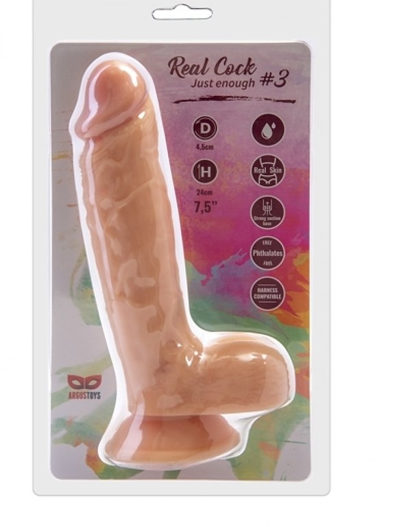 Silikonski dildo u boji kože AT1067