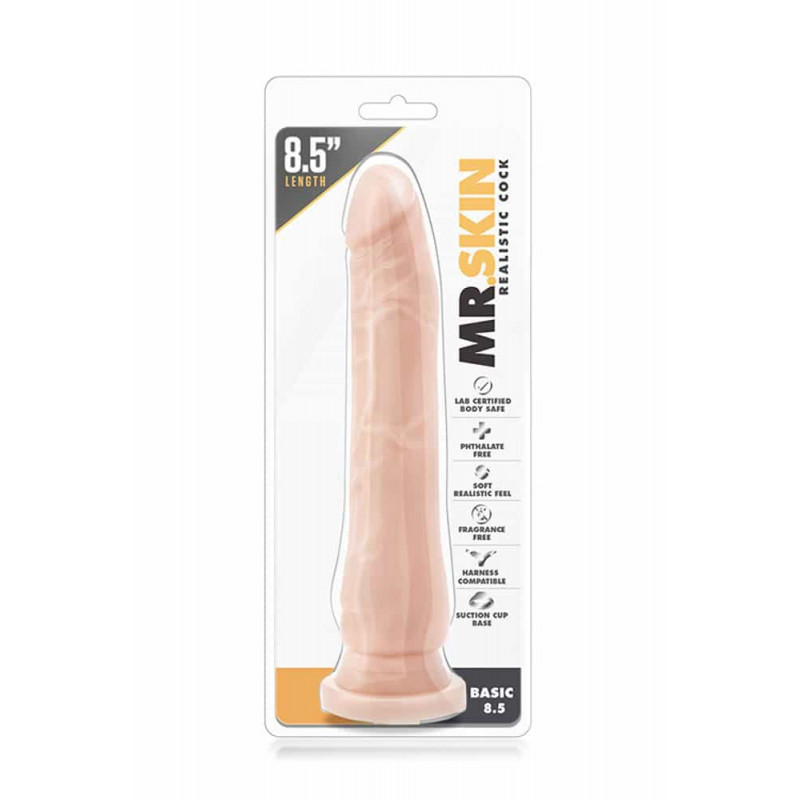 Dr.Skin bež dildo od realističnog silikona BLUSH00444/ 6487