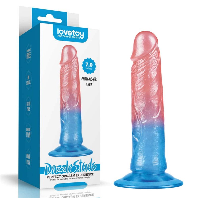 Sareni dildo sa vakumom LVTOY00413 / 6771