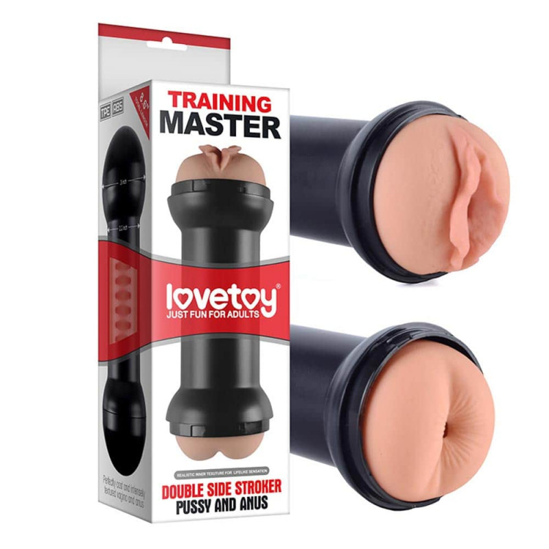 Master Double Side realistični masturbator sa dva ulaza LVTOY00335