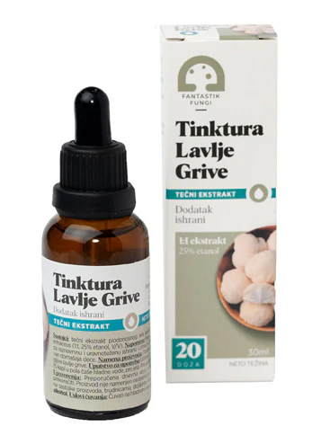 Tinktura Lavlje grive 30 ml Fantastik Fungi