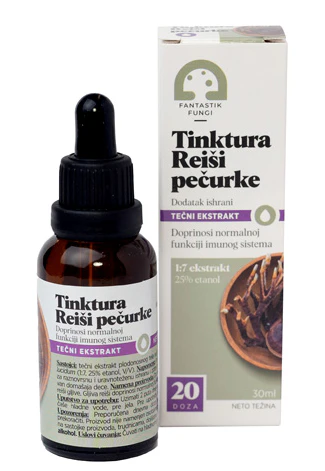 Tinktura Reiši pečurke 30 ml Fantastik Fungi