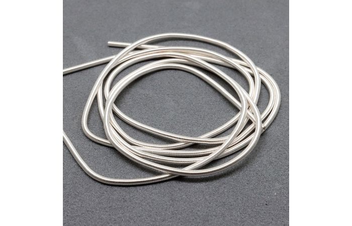 French wire / Kanitelj Soft 1mm - Silver plated ( FW001S10)