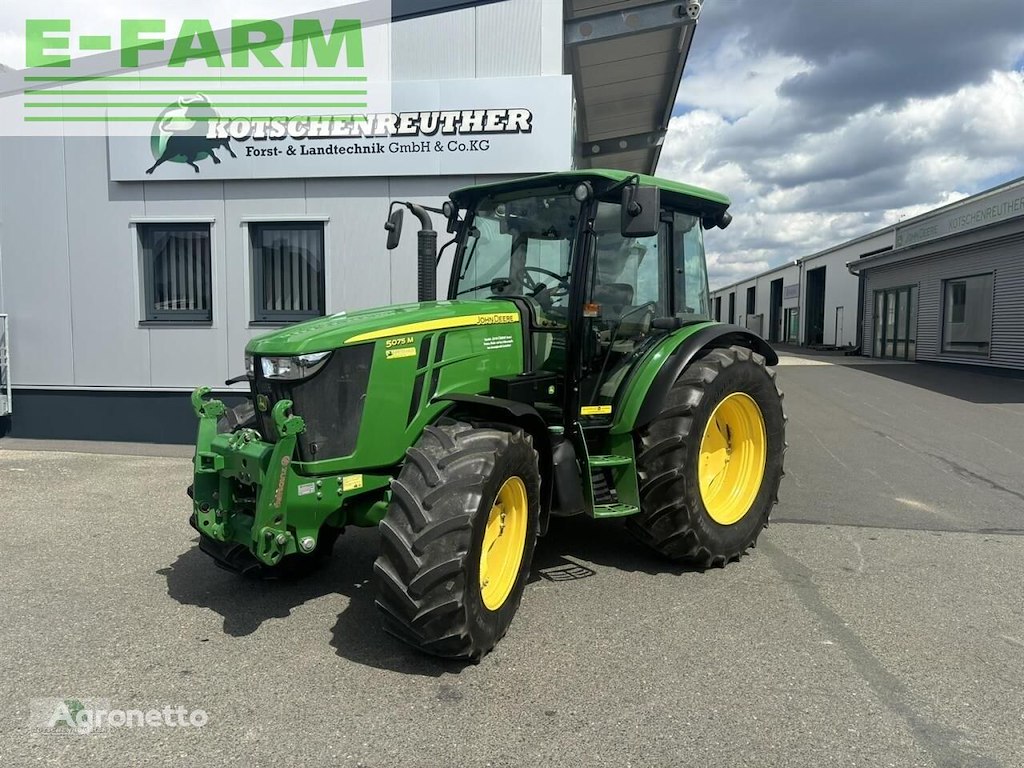 John Deere 5075m traktor točkaš