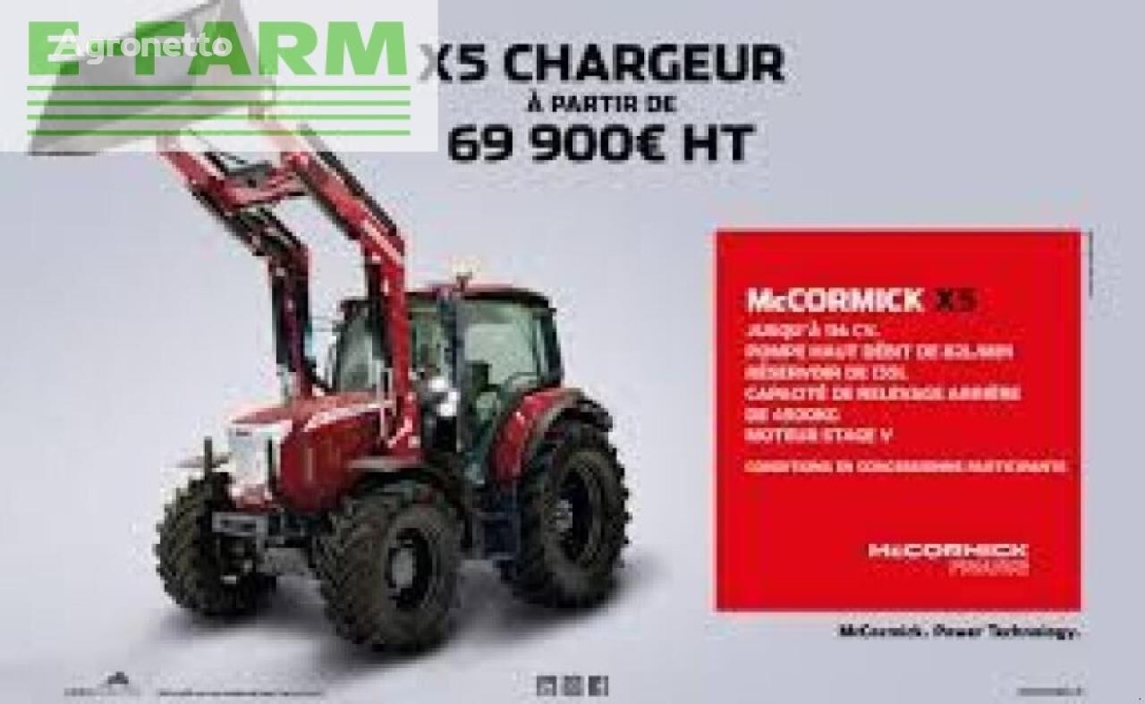 McCormick x5-100 stage v neuf traktor točkaš