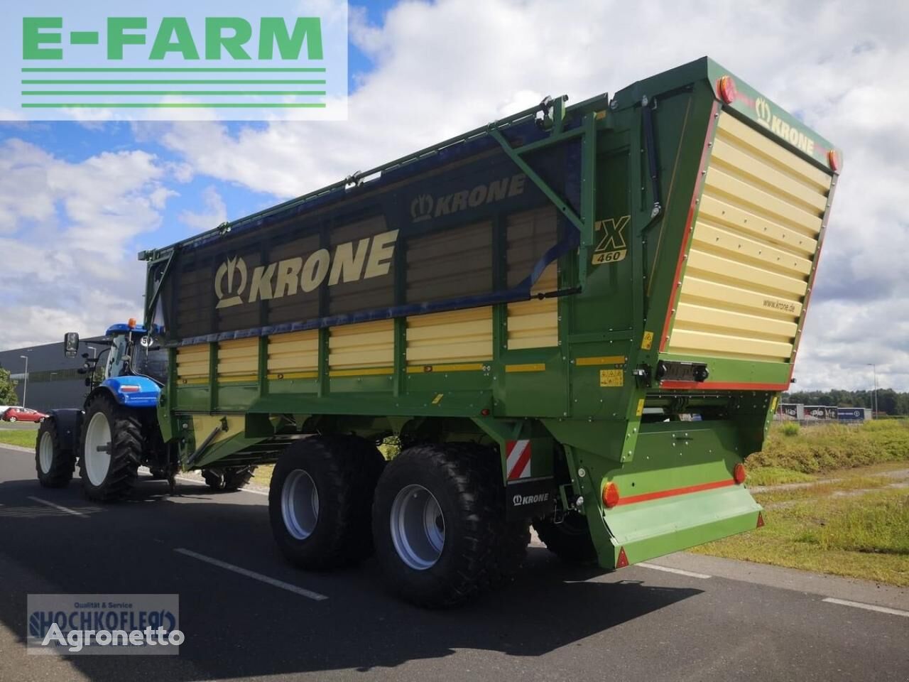 Krone tx 460 samoutovarna prikolica