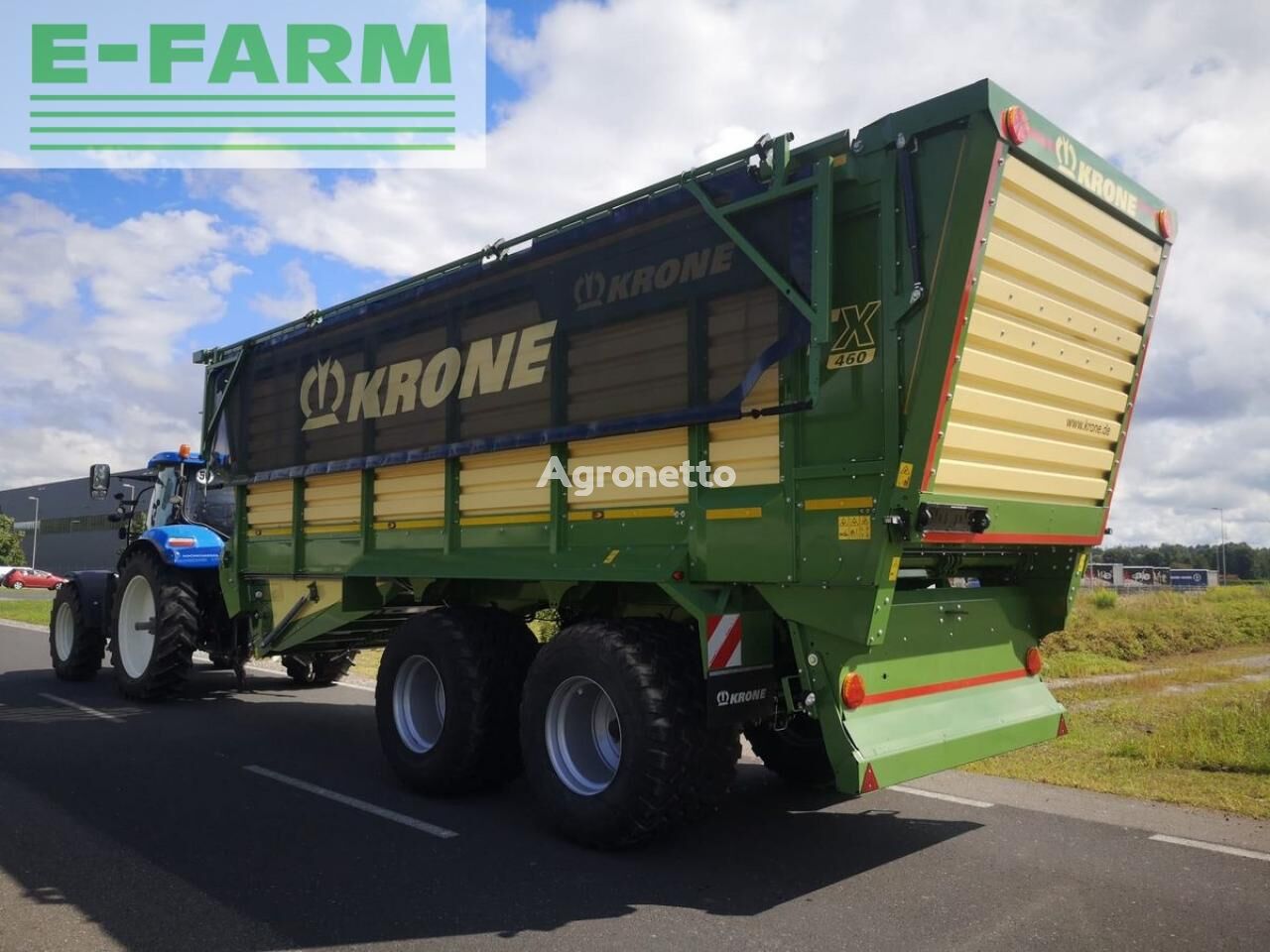 Krone tx 460 samoutovarna prikolica