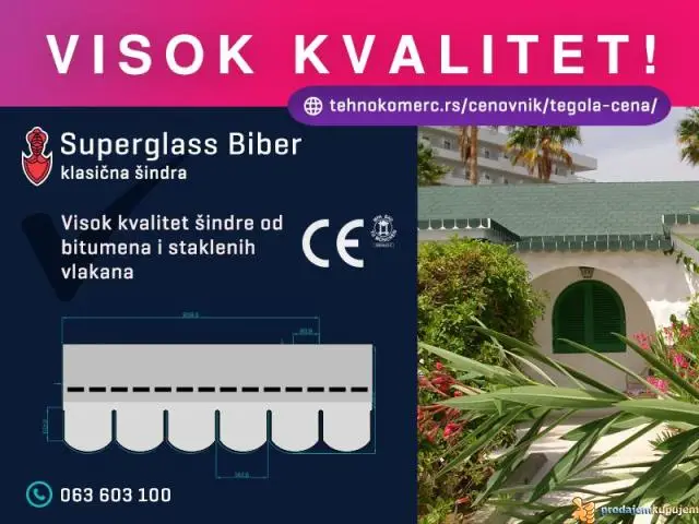 Tegola Superglass® Biber