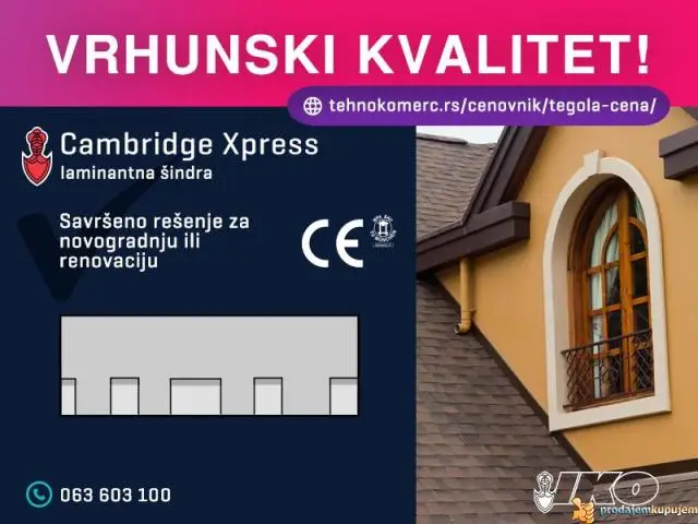 Tegola Cambridge Xpress®