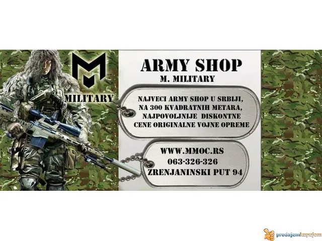 Army Shop, MMOC najvećem prodajnom salonu u Srbiji