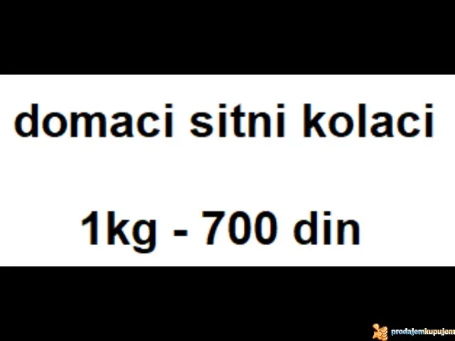 domaci sitni kolaci na kilogram-saljem brzom postom