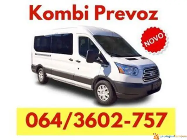 Kombi prevoz robe Srbija