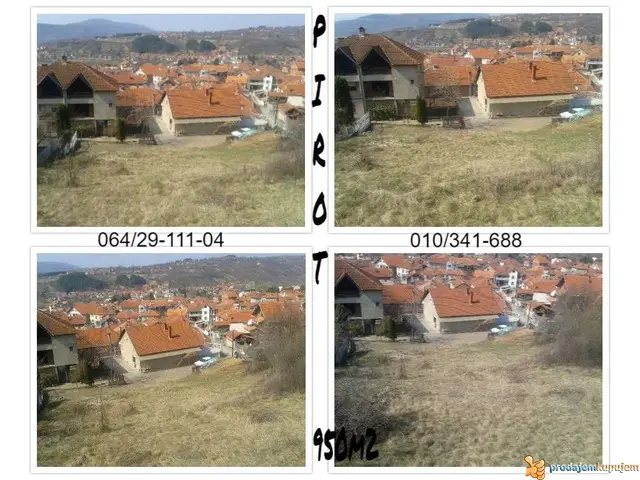 Plac na prodaju 950m2, Pirot