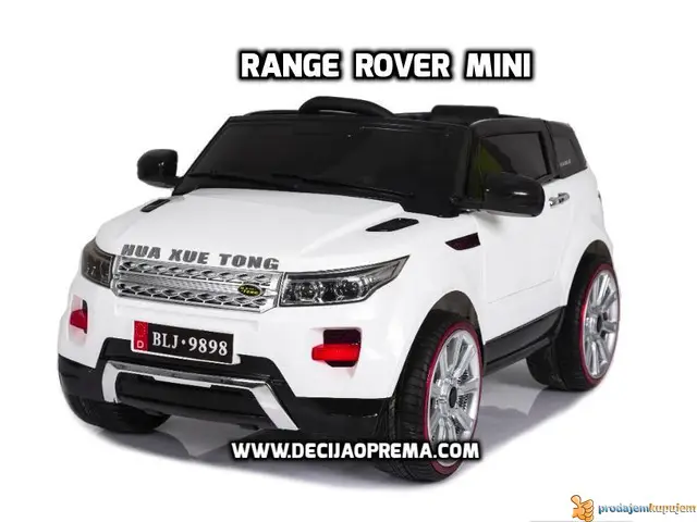 Range Rover Style Mini auto na akumulator 12v za decu Beli