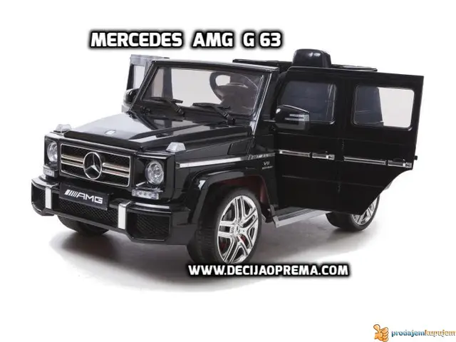 Mercedes AMG G63 Auto na akumulator 12V Crni