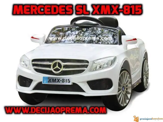 Mercedes SL Style xmx 815 Auto na akumulator sa daljinskim