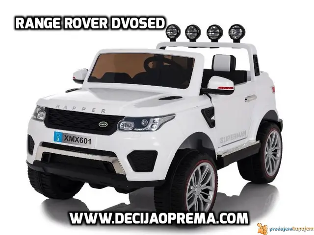 Range Rover Style dvosed na akumulator za decu 12v Beli