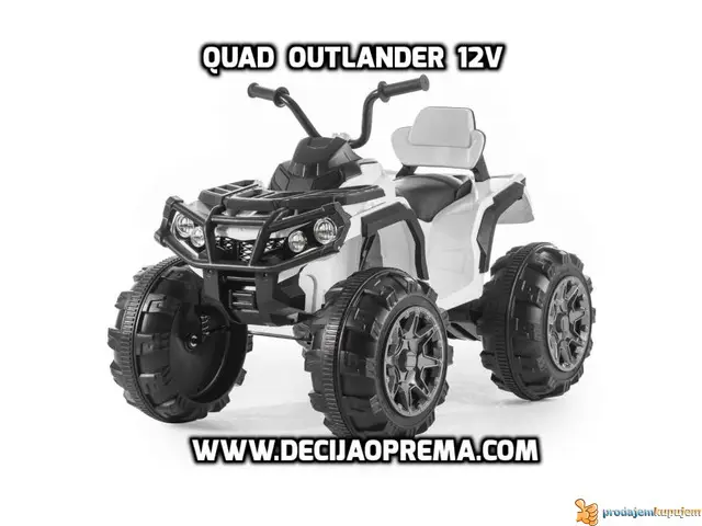 19000.00 din
Quad Outlender 12v Beli
