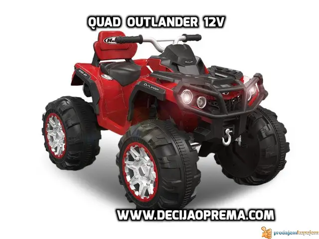 Quad Outlander 12v Crveni