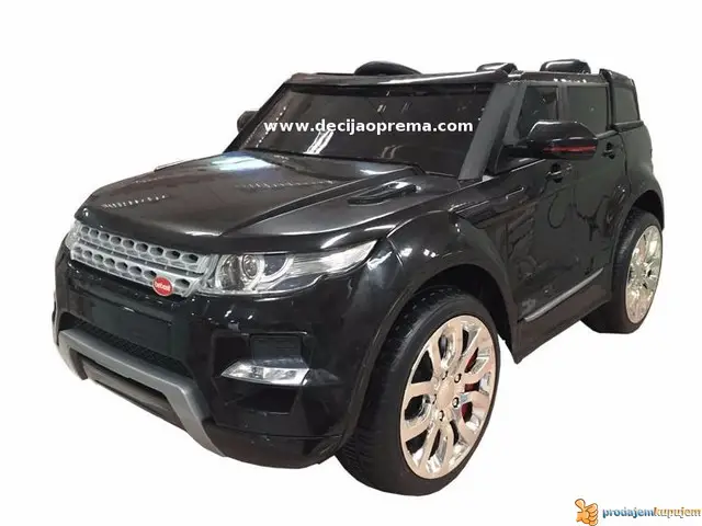 Range Rover Auto na akumulator 12V Crni