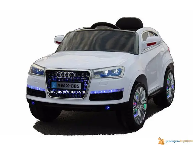 Audi Q7 Auto na akumulator sa daljinskim upravljanjem Beli