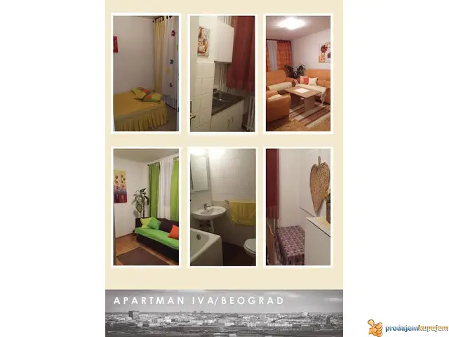 30.00 €
IZNAJMLJIVANJE APARTMANA IVA-BANJICA-BEOGRAD