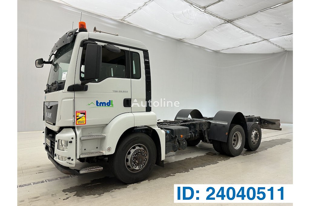 MAN TGS 26.500 - 6x4 kamion šasija