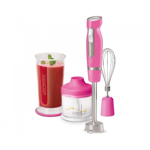 Ručni blender roze SENCOR SHB 4468RS-EUE3 3u1