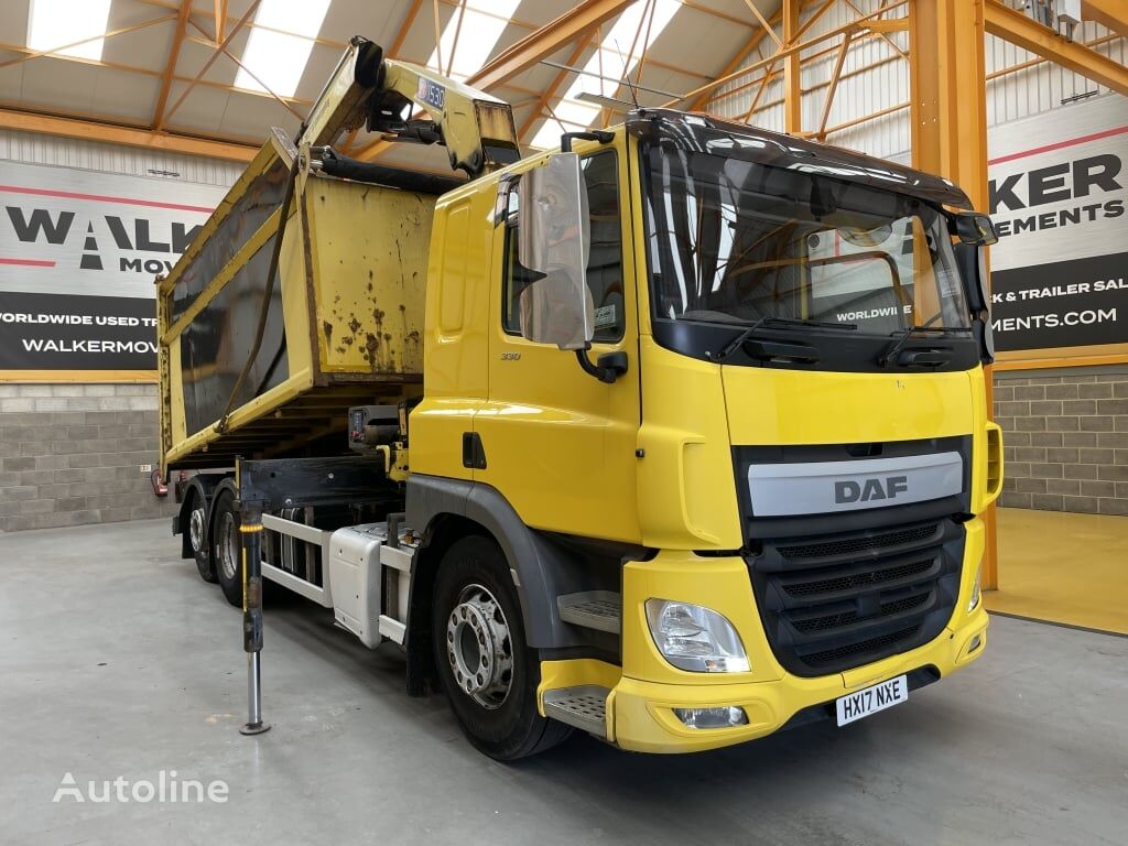 DAF CF 330 *EURO 6* 6X2 TIPPER/CRANE – 2017 – HX17 NXE kiper