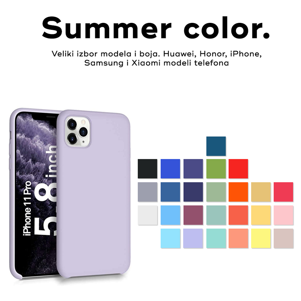 Maska Summer color za iPhone 16 6.1 ljubicasta