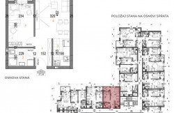 Prodajem Stan-Apartman, Telep, Novi Sad, €92.350