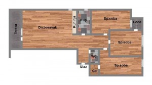 Prodajem Stan-Apartman, Stari Majur, Novi Sad Okolica