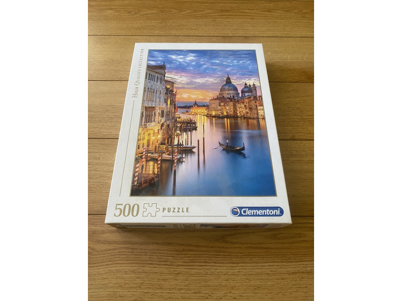 Puzzle 500 Venecija (Clementoni)