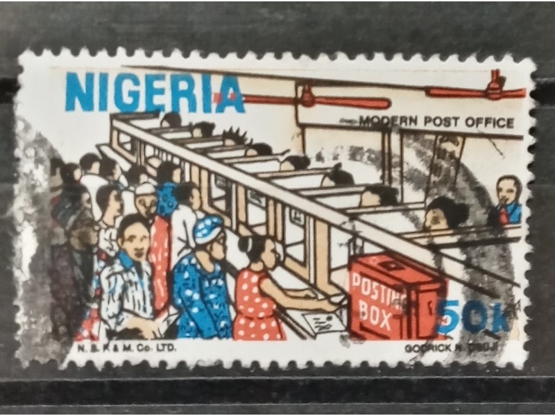 NIGERIJA 1986 - POŠTA